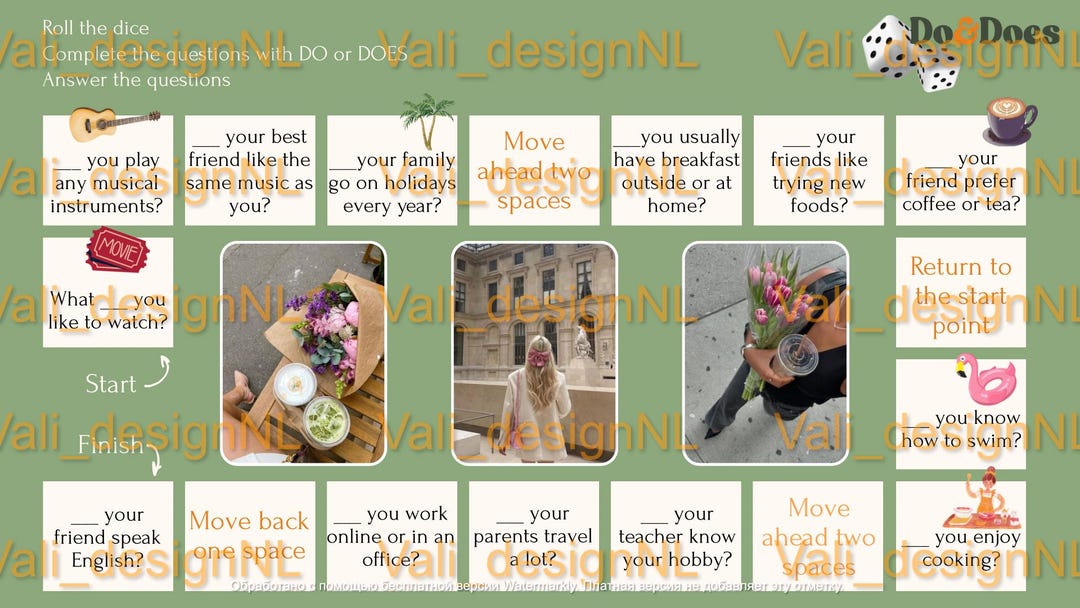 Do/does Grammar Game – Printable ESL Activity PDF | Fun English ...