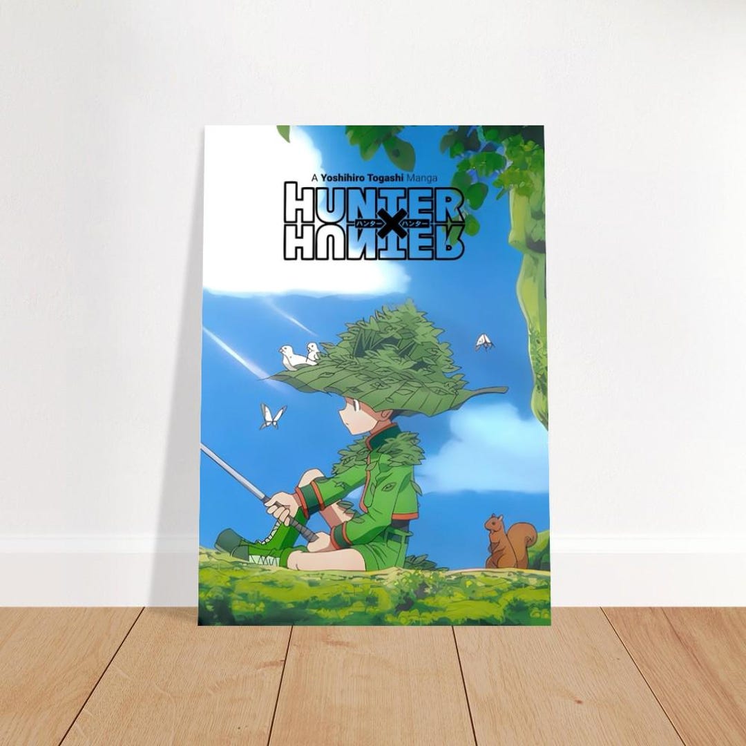 Hunter Saga Gon Freecss Poster Exclusive High-quality Anime Wall Art ...