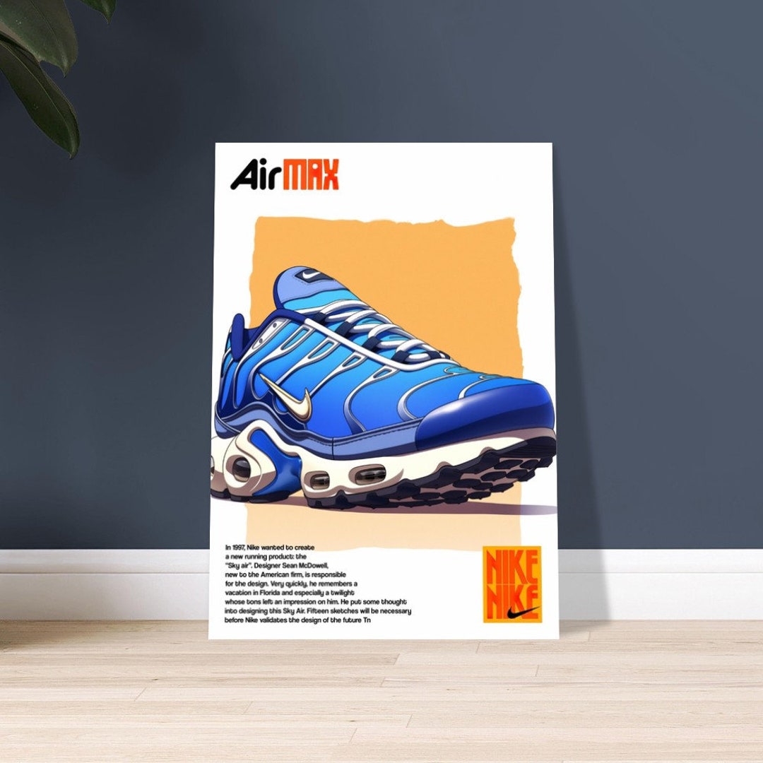 Sneaker Poster I Nike Air Max Plus tn 2 - Etsy