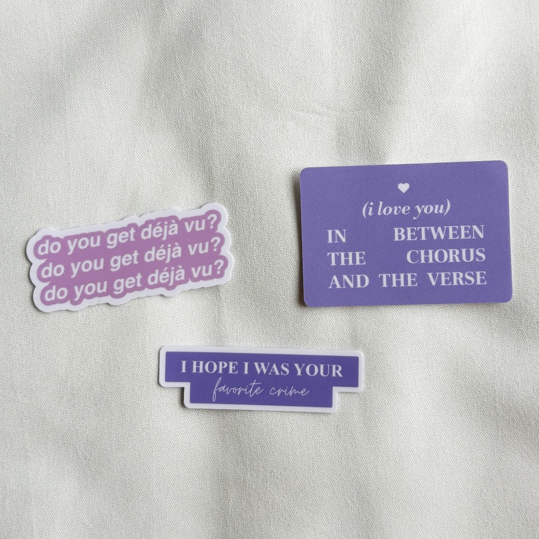 SOUR Album Olivia Rodrigo Tour Stickers Laptop Notebook Bottle Decal ...