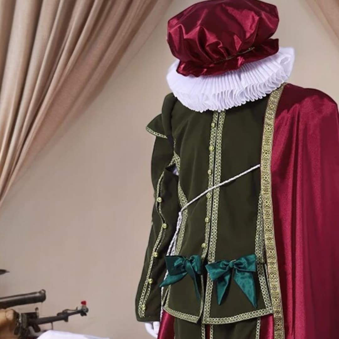 Renaissance Nobleman Costume, Medieval & Elizabethan Reenactment Garb ...