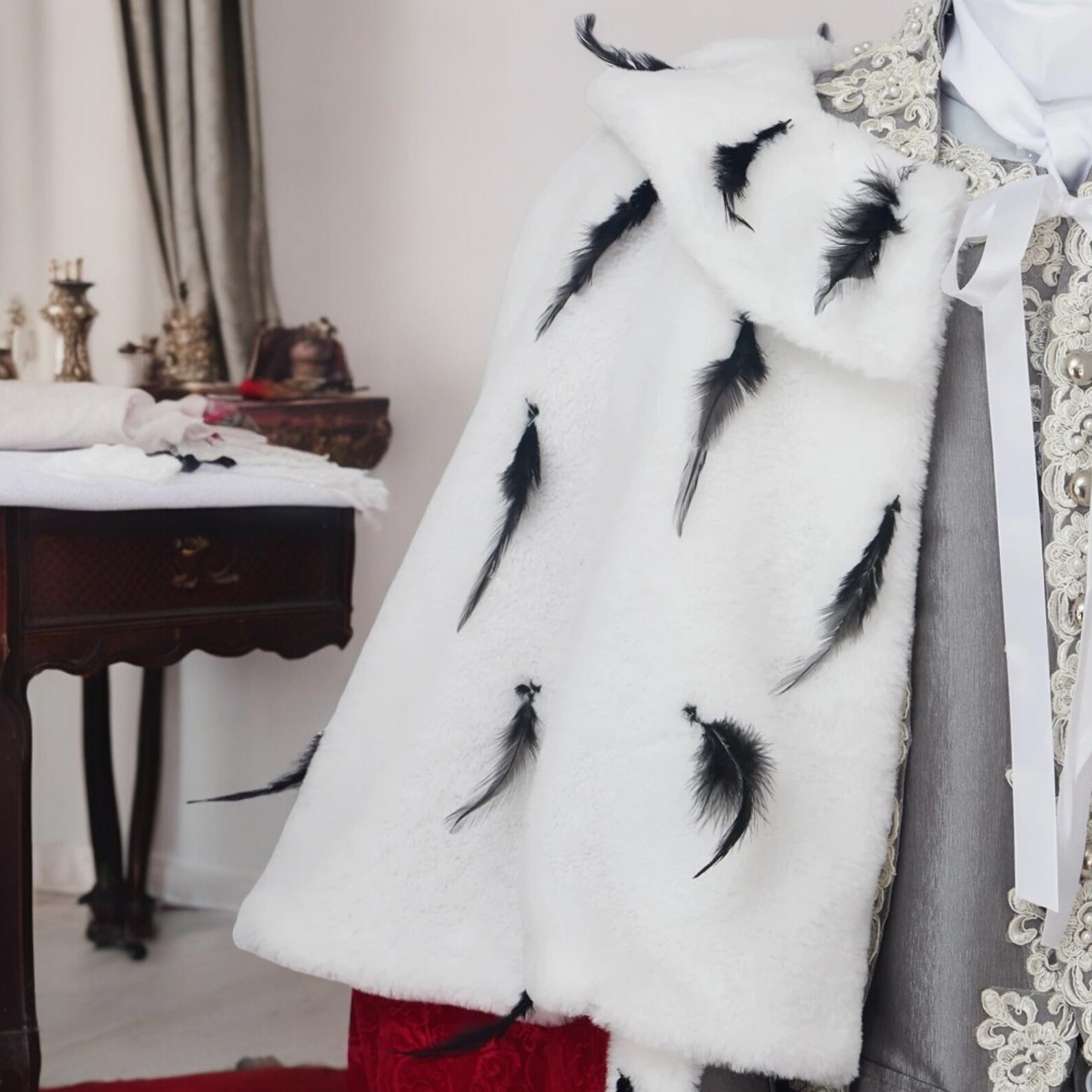 Royal King Cloak, Renaissance Cosplay Cape, Historical Prince Costume ...