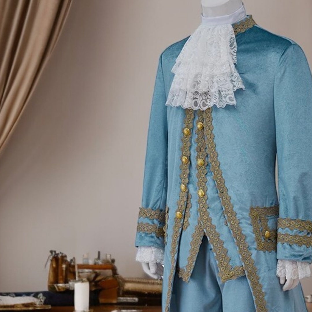 18th Century Rococo Costume for Men, Historical Baroque Aristocrat Suit ...