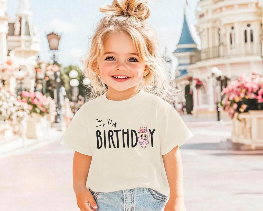 Custom Labubu Birthday Shirts – 15 Cute Characters + Add Name, Matching ...