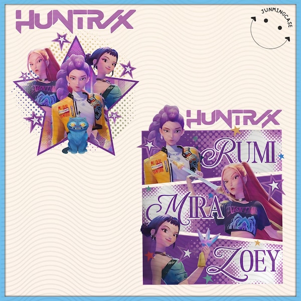 Huntrix Logo - Etsy UK