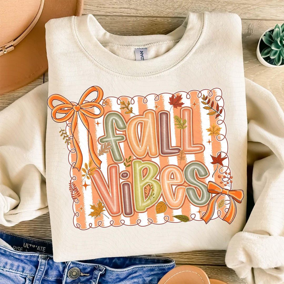 Retro Fall Vibes Png, Floral Fall Shirt Design, Pumpkin Spice Png, Cozy ...