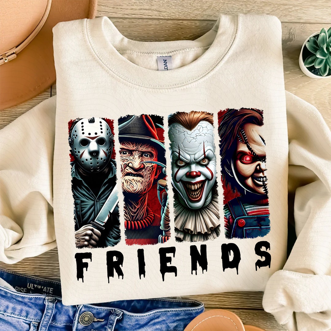 Friends Horror Characters Png, Happy Halloween Png, Horror Movie ...