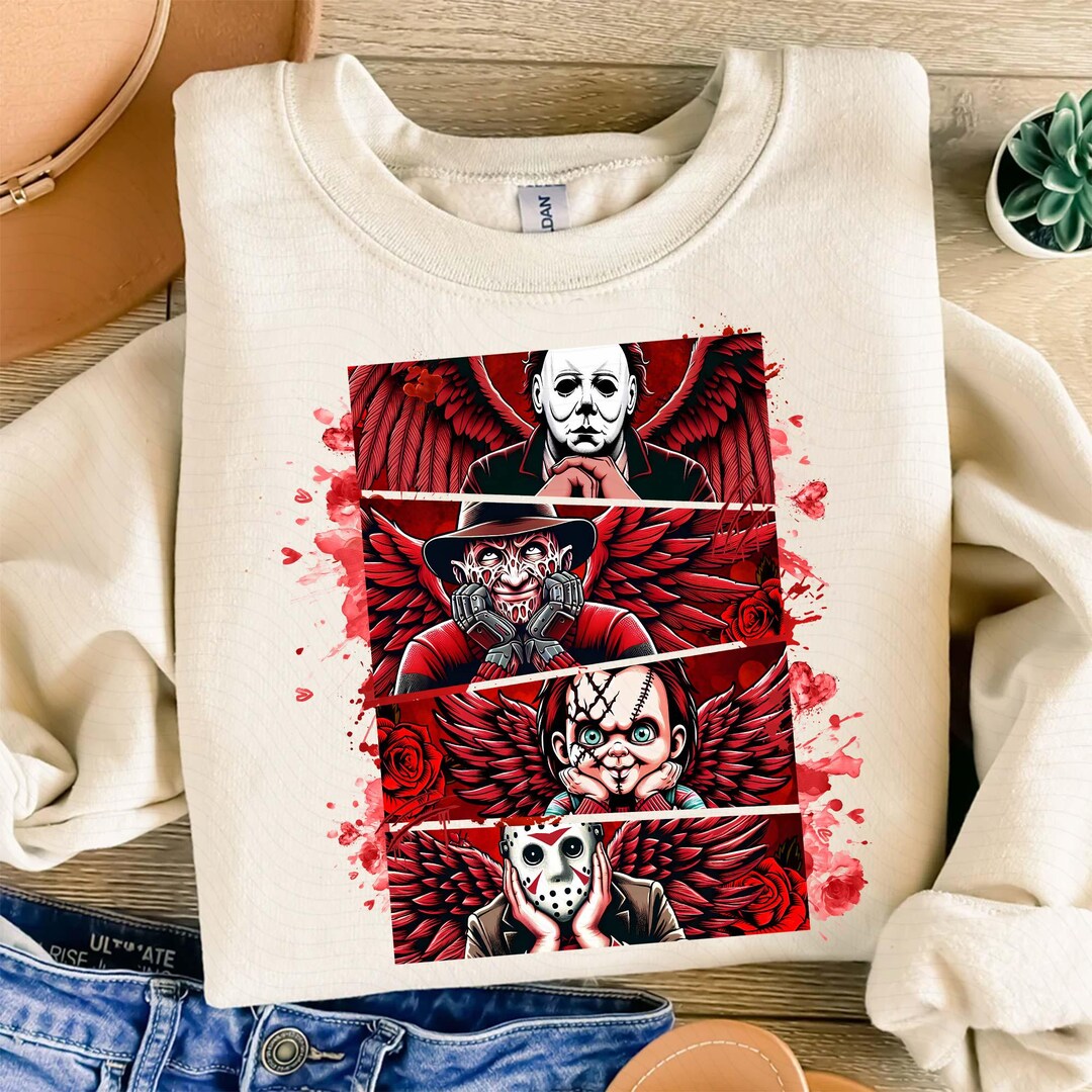 Horror Cupid Png, Be My Valentine Png, Horror Killer Valentine Png ...