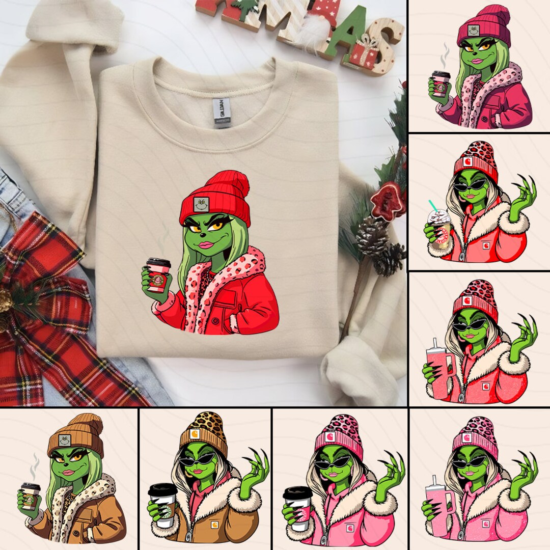 8 Leopard Boujee Cartoon Bundle Png , Merry Christmas, Winter Basics ...