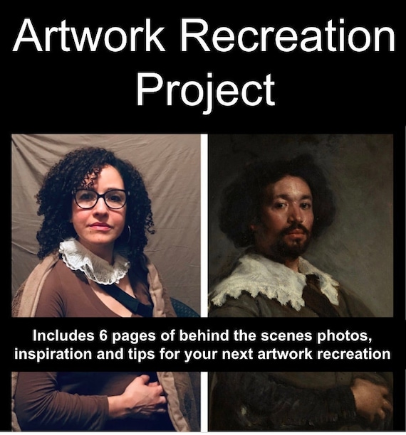 Painting Recreation Art Lesson Artwork Recreation Project - Etsy