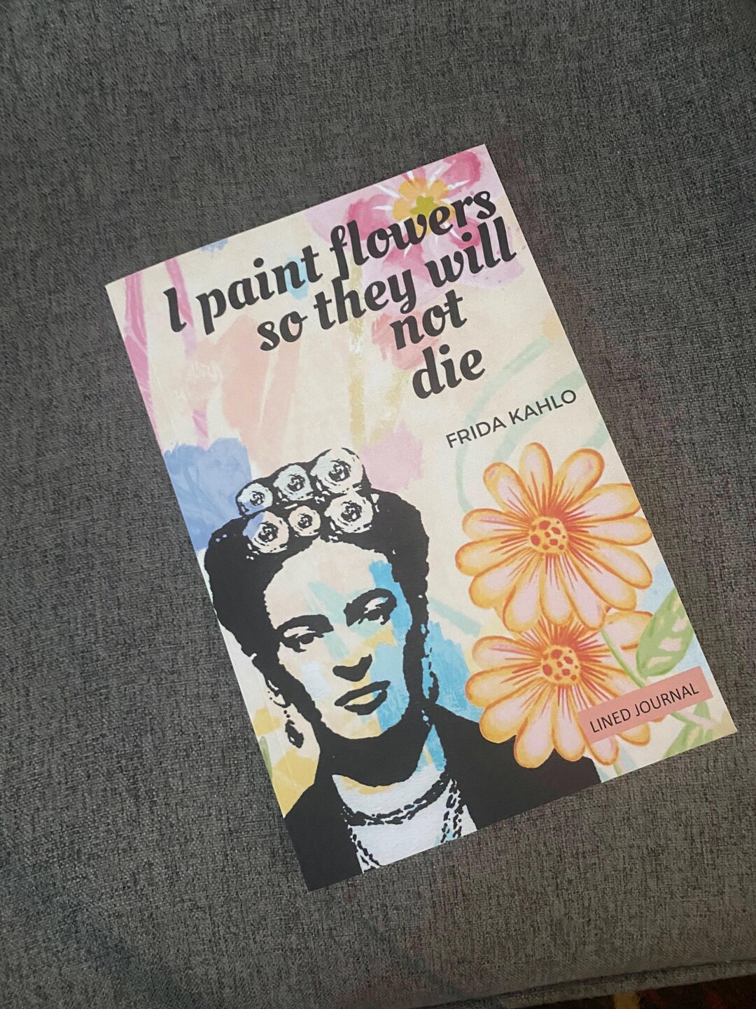 Frida Kahlo Lined Journal, Mexican Artist, , Journal Writing, Gift for ...