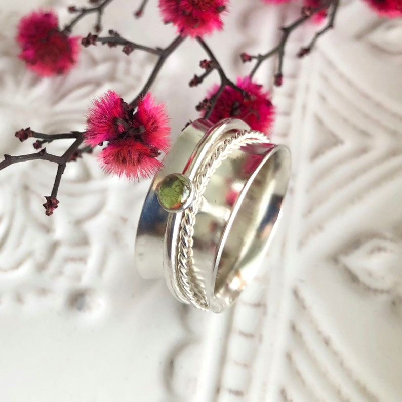 Sterling Silver Rings, August Birthstone, Wedding, Wedding Band ...