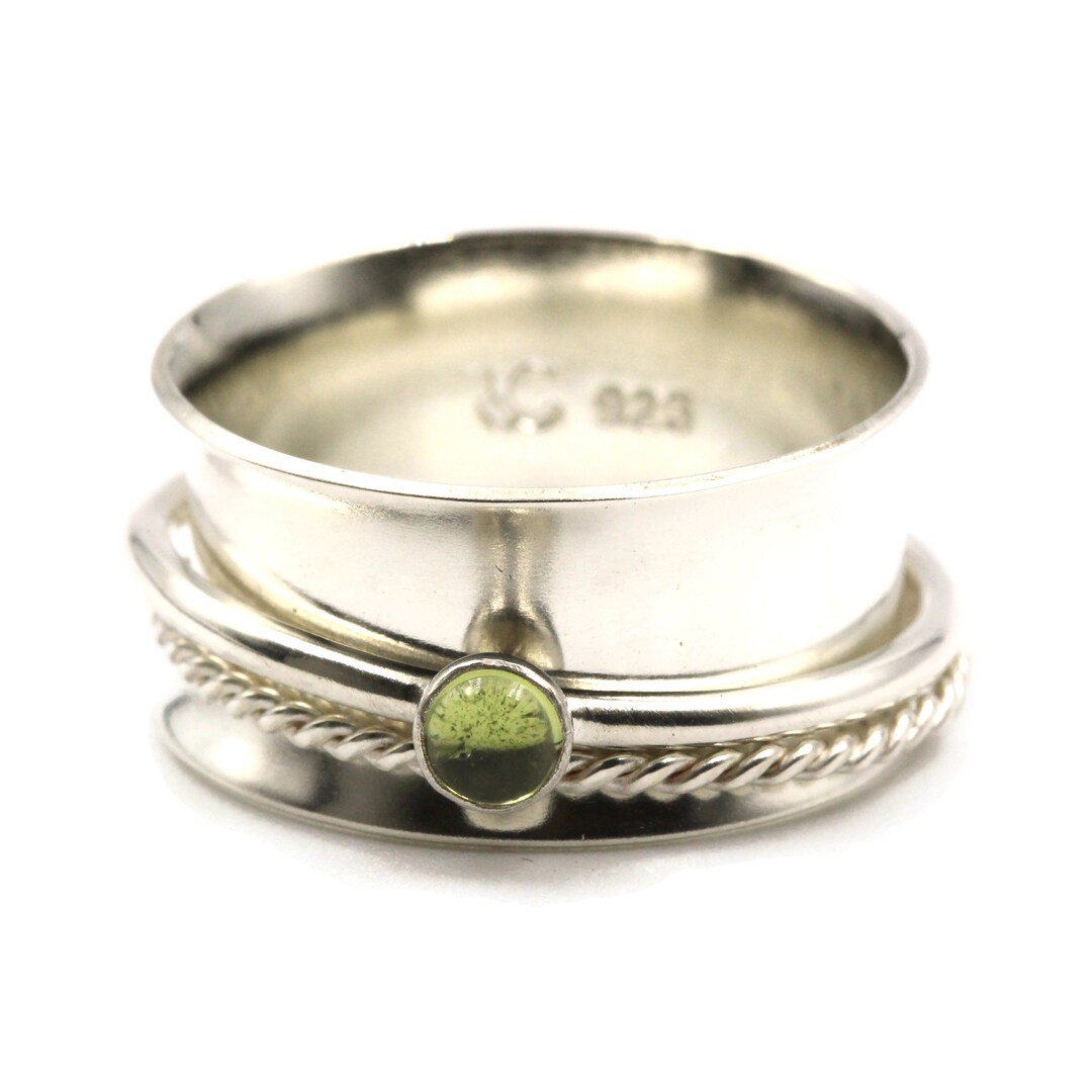 Sterling Silver Rings, August Birthstone, Wedding, Wedding Band ...