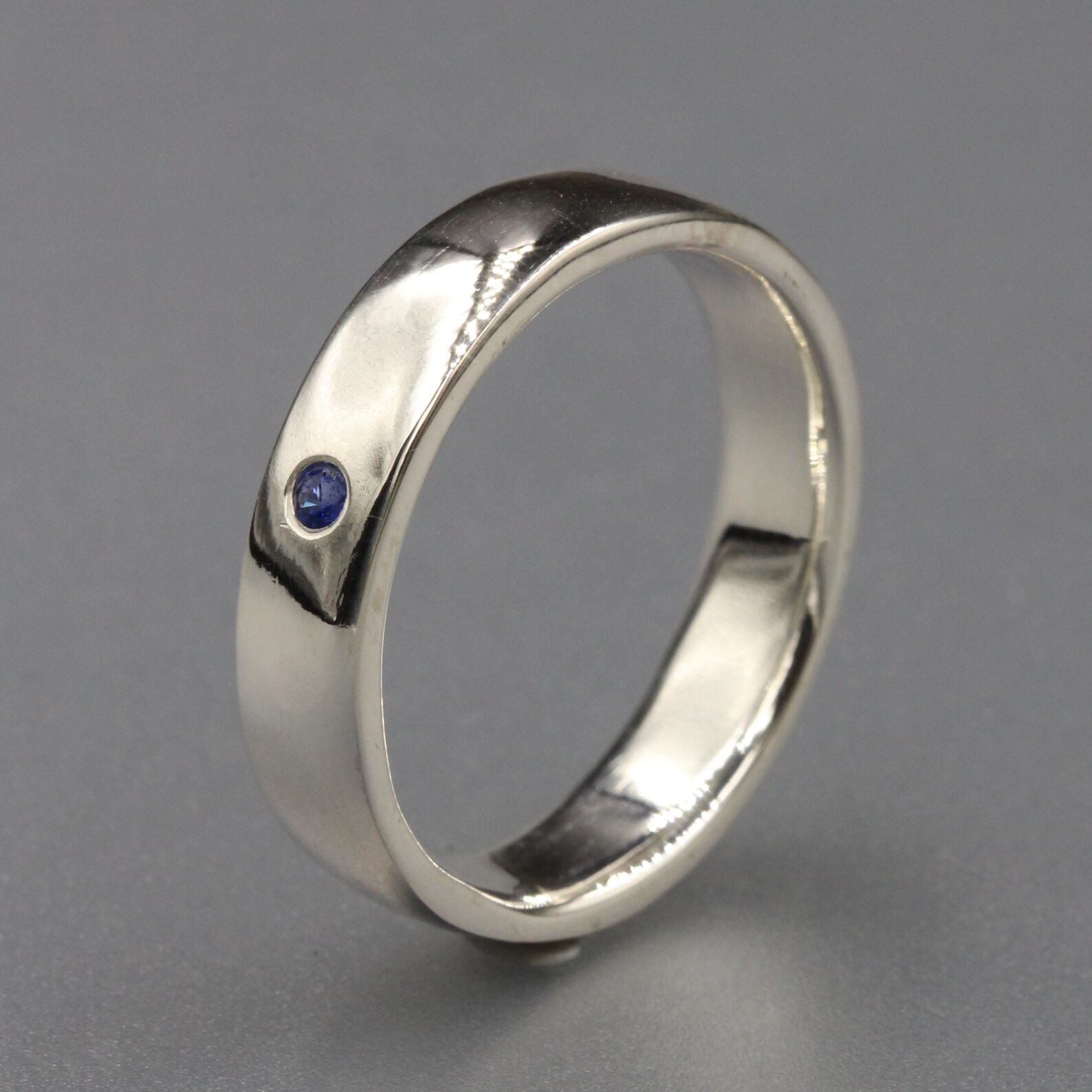 Sterling Silver Sapphire Ring Sapphire Ring Women AAA - Etsy