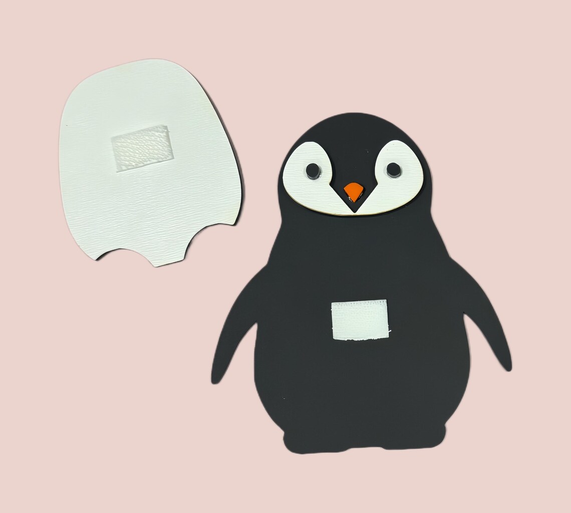 Penguin Milestone Set | Monthly Baby Milestone Markers | Custom Name ...