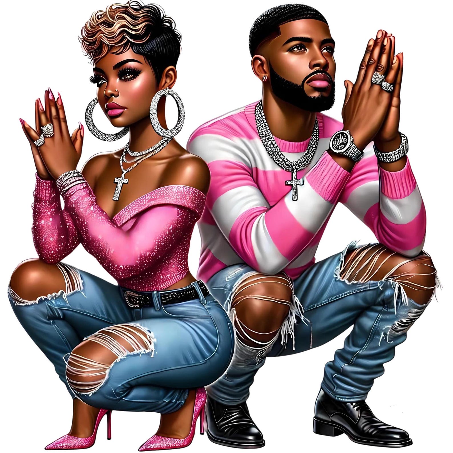 Couples Pray Together Clipart, Praying Couples Png, Praying Hands Png ...