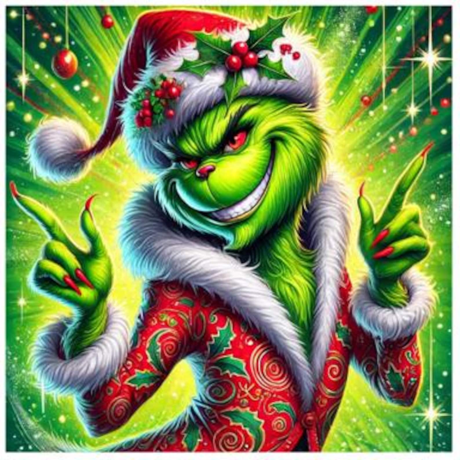 Christmas Grinning Grinch PNG, Grinch PNG, Grinch Clipart, Smiling ...