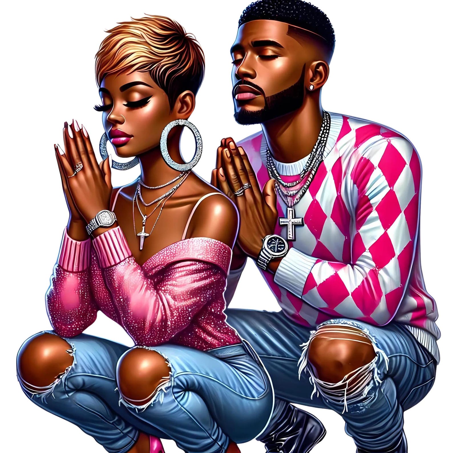 Couples Pray Together Png, Praying Hands Png, Couples Praying Clipart ...