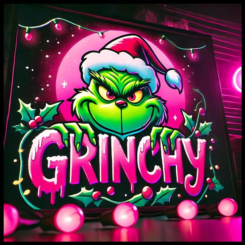 Thug Life Grinch Clipart, Grinch Christmas Clipart, Grinch Christmas ...