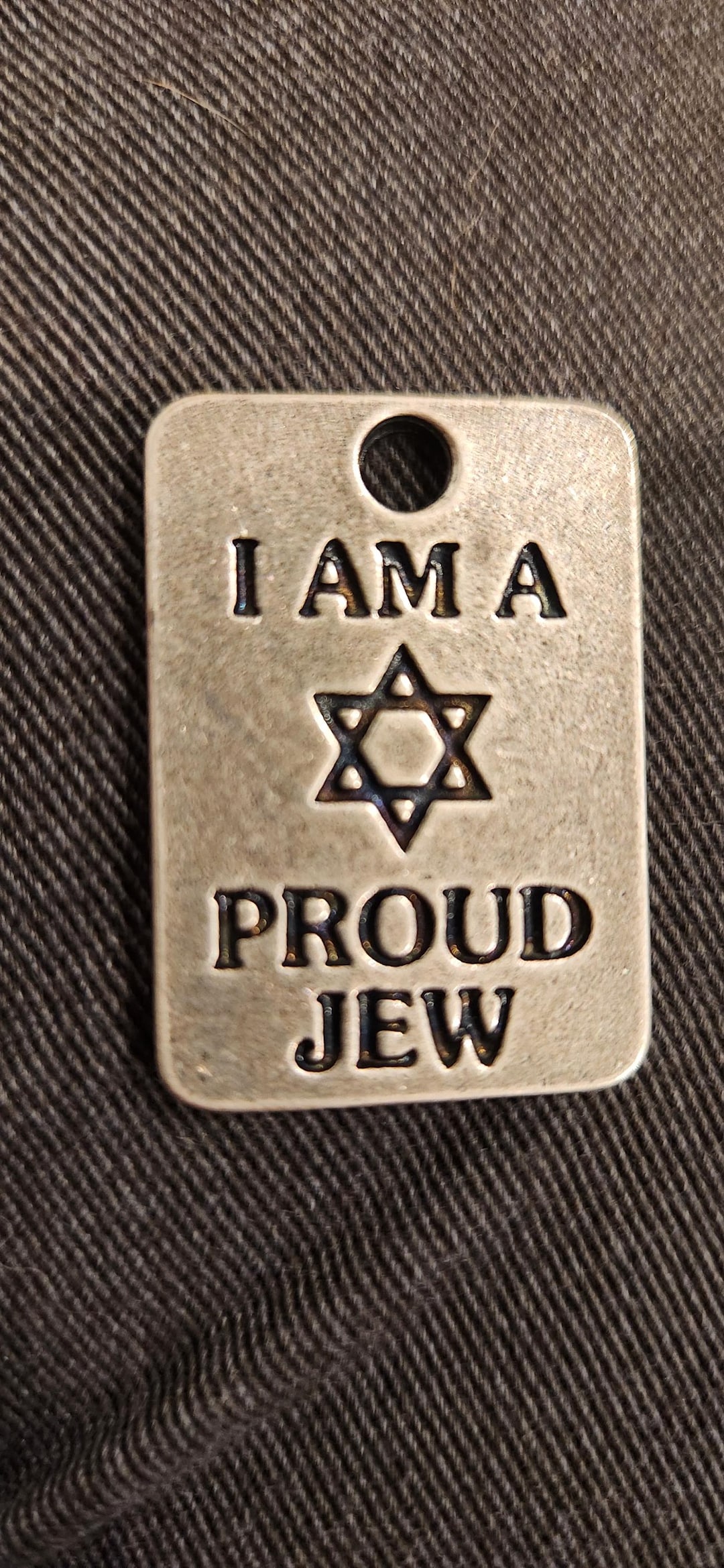 I Am a Proud Jew (necklace and Pendant) - Etsy