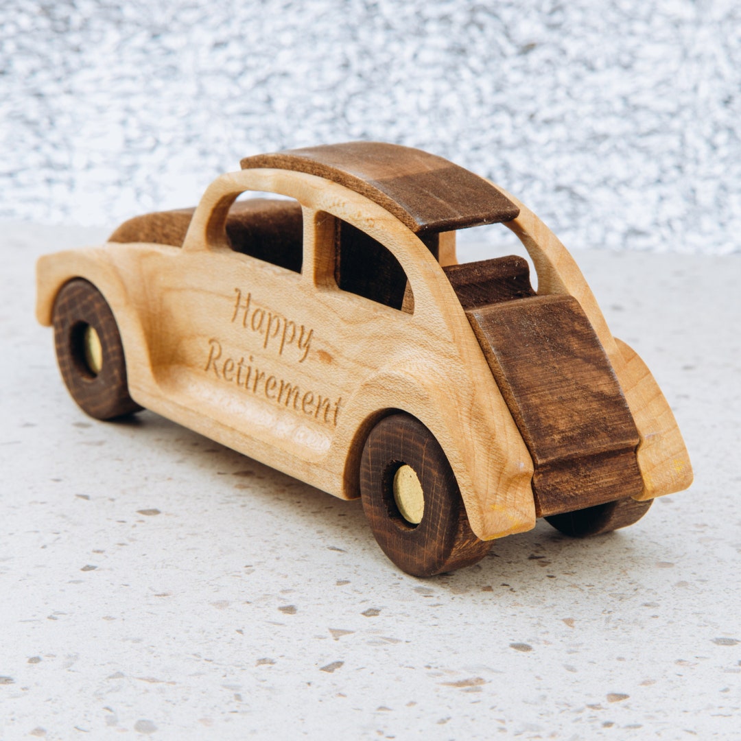 Retirement Gift. Personalized Gifts. Customize Wooden Car. Best Boss ...