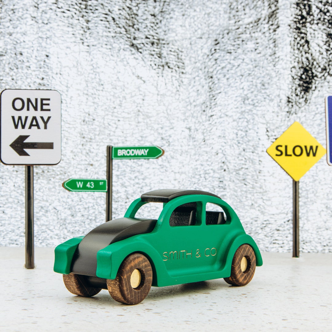 Custom Wooden Toy Cars. Personalized Toddler Gift. Kids Toy. Birthday ...