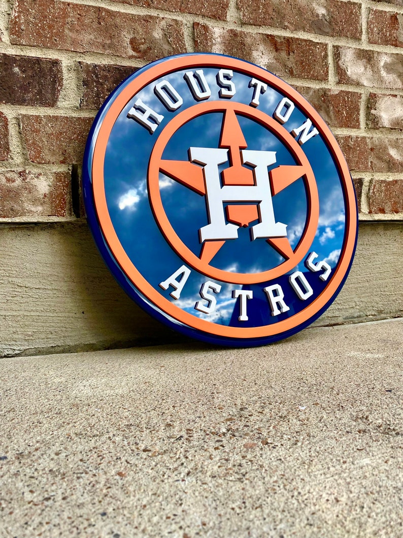 Houston Astros 3D Logos - Etsy