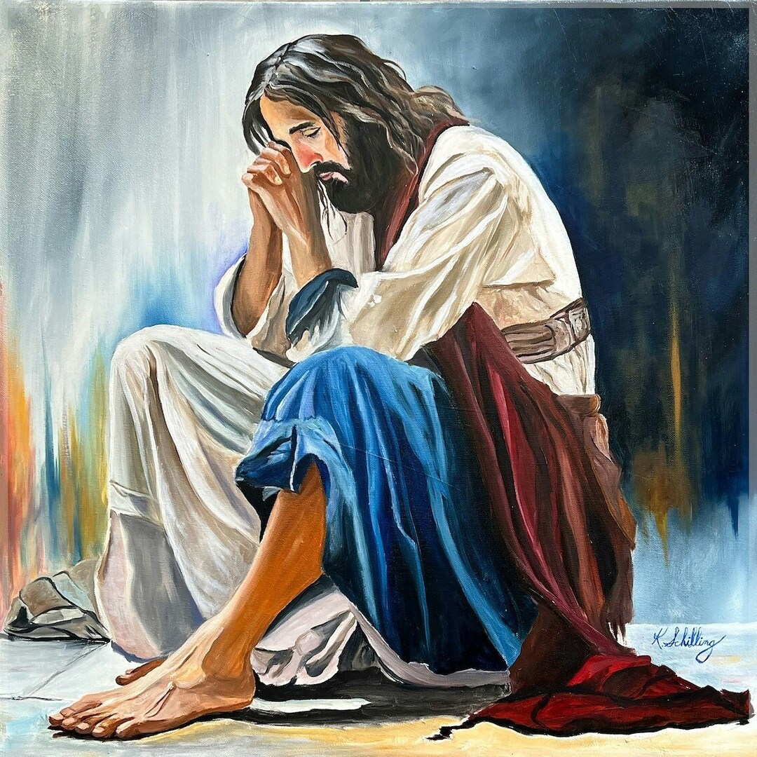 Come Pray With Me, of the 100 Faces of Jesus - Etsy