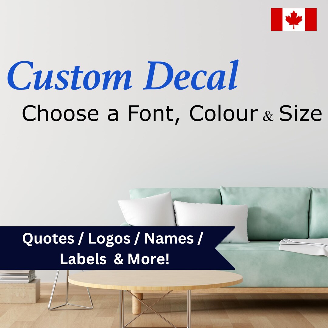 Wall Decal Personalized Decor / Custom Wall Quotes Decal for Kids Room ...