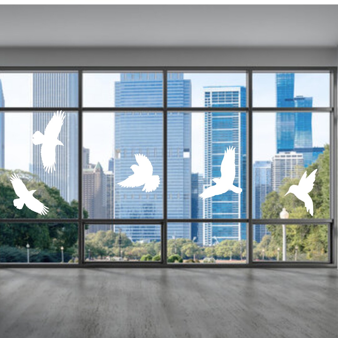 Anti-bird Strike Window Sticker Decals / Window Decals / Bird Stickers ...