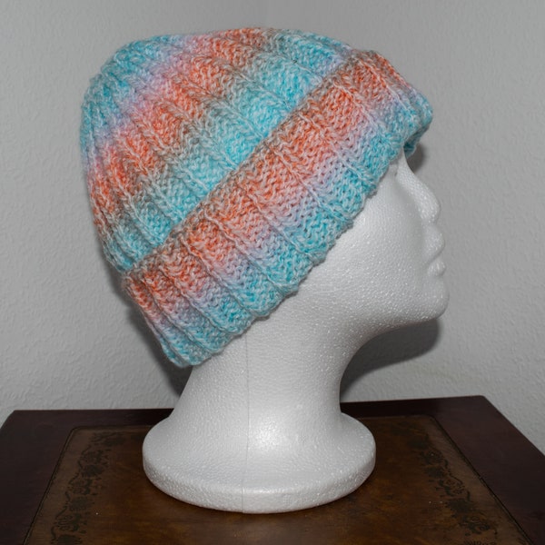 Hand Knit Beanie - Etsy UK