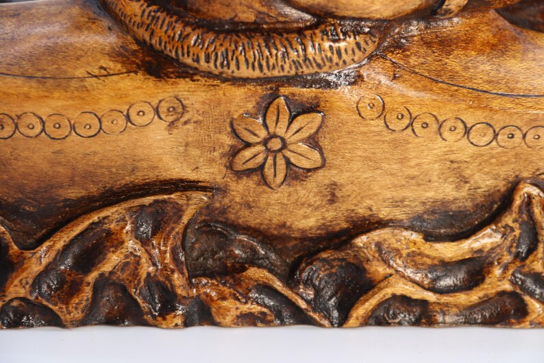 Vintage Canadian Inuit Folk Art Hand Made Wood Carving Circa 1930 - Etsy