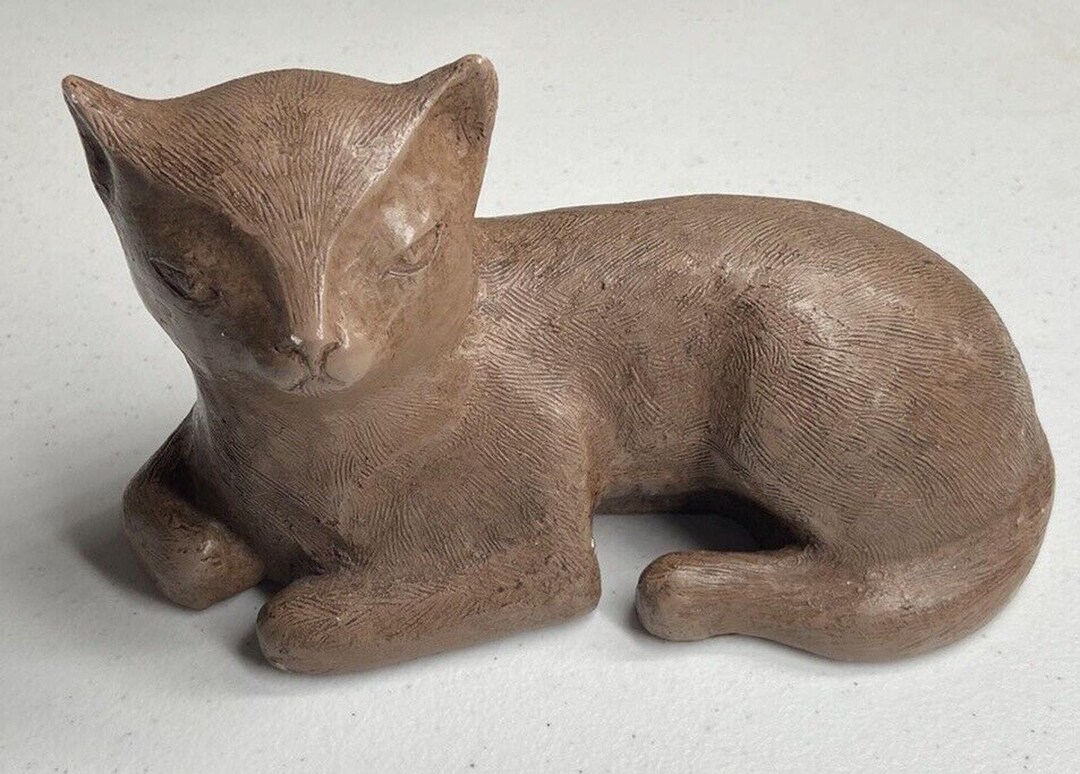 Austin Productions Cat Sculpture 1978 Vintage Figurine - Etsy
