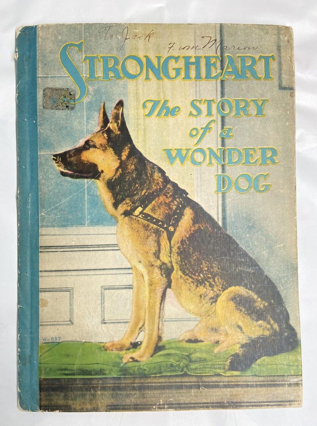 Strongheart- the Story of a Wonder Dog by Lawrence Trimble 1926 - Etsy