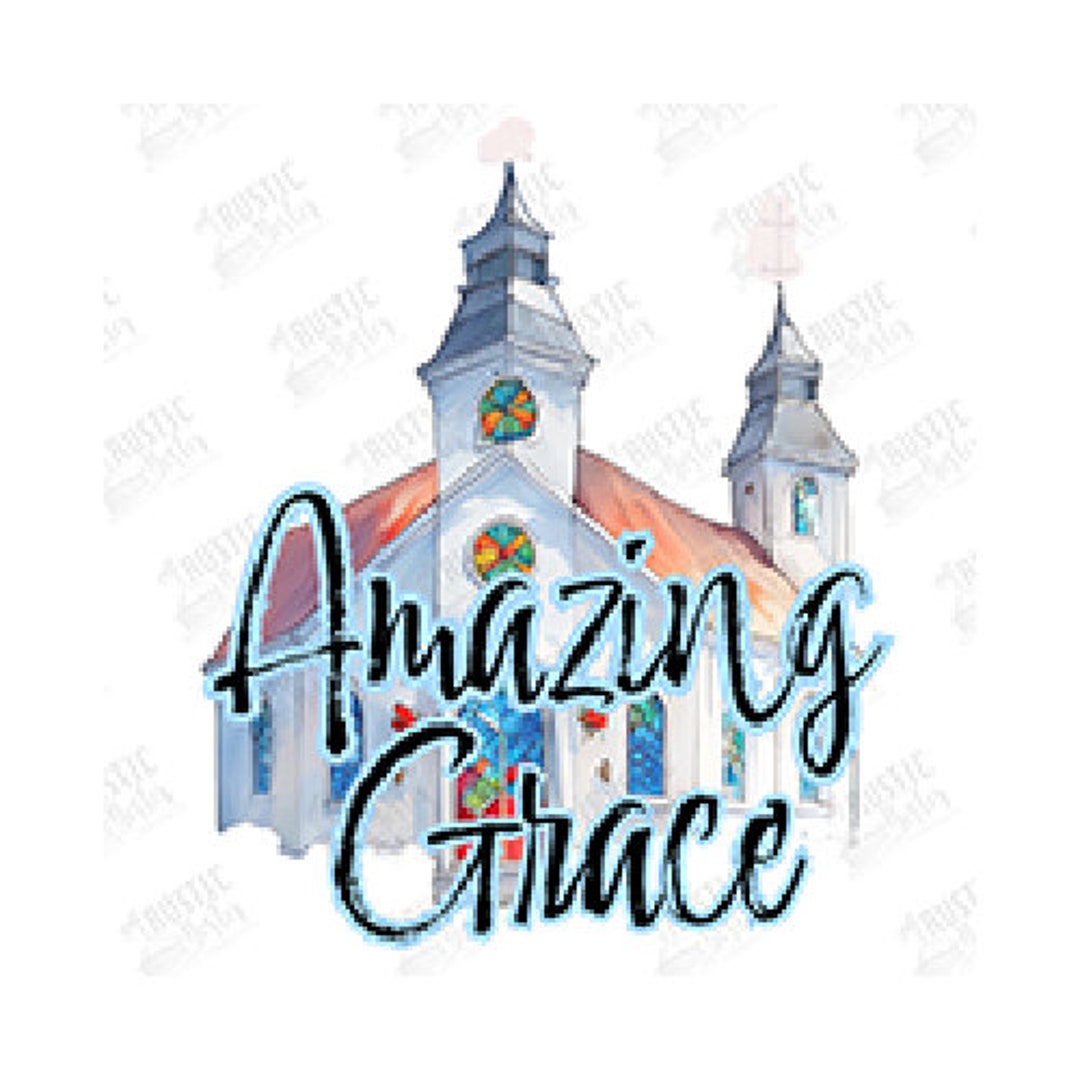 Amazing Grace Png, Christian Art Png Files, Religious Png, Sublimation ...