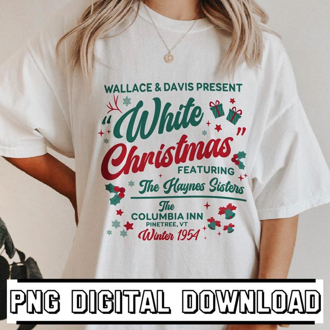 White Christmas Movie PNG, Wallace and Davis Png, Haynes Sisters Png ...