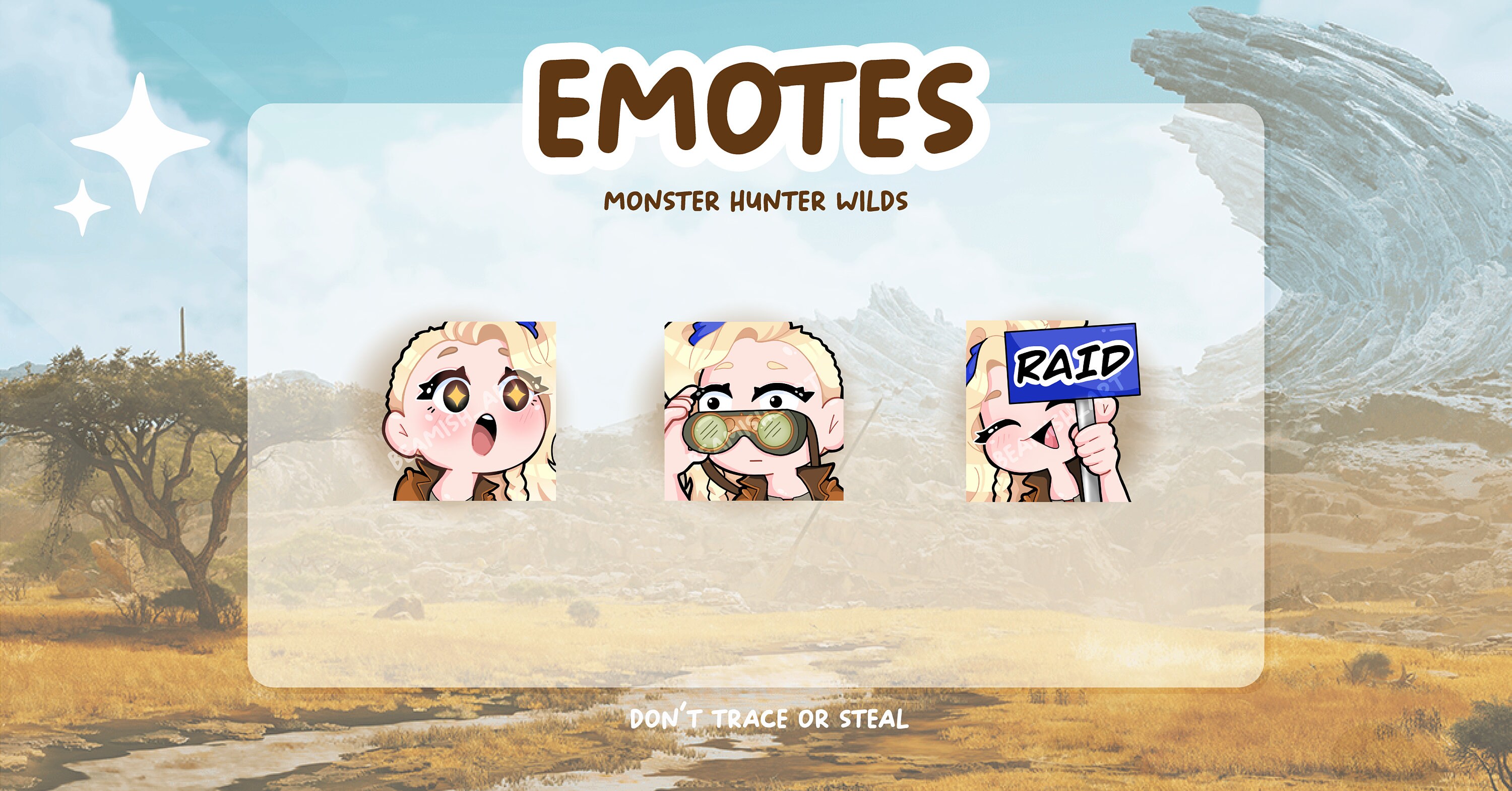 MONSTER HUNTER Wilds, Gemma Emote SET - Etsy