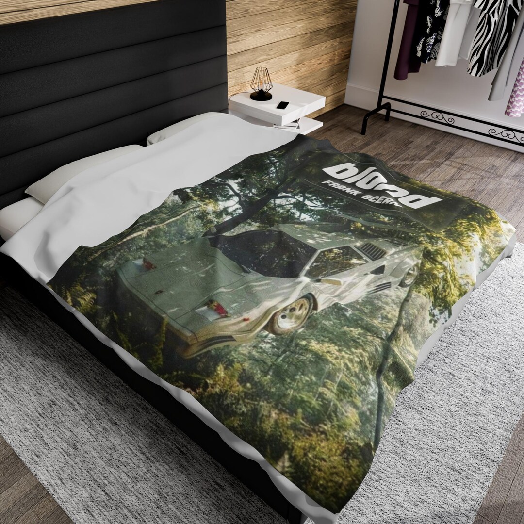 Frank Ocean Blond Album Cover Blanket Velveteen Plush Blanket, Home ...