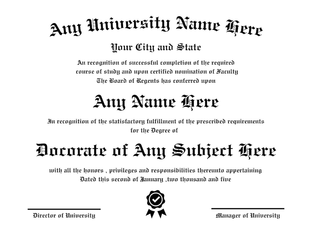 University Diploma, College Diploma, College Degree Template ...