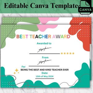 Editable Certificate of Achievement, Certificate Template, Well Done ...