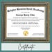 Homeschool Diploma With Gold Seal, Printable Home School High School ...