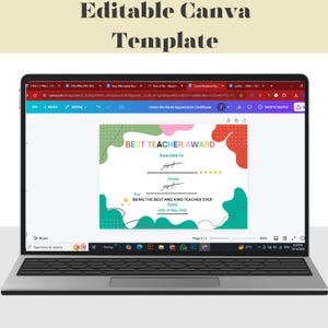 Editable Certificate of Achievement, Certificate Template, Well Done ...