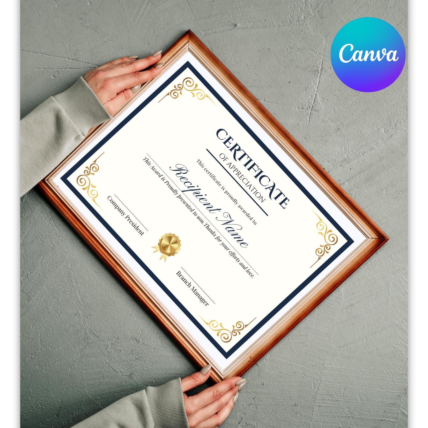 Editable Certificate of Appreciation Template, Graduation Certificate ...