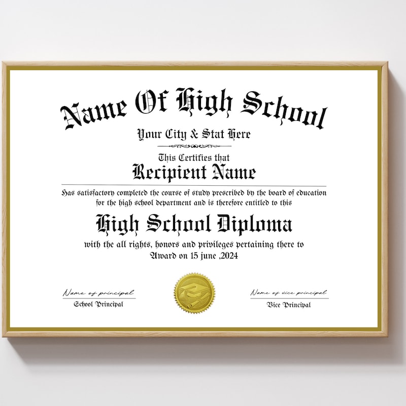 Diploma - Etsy