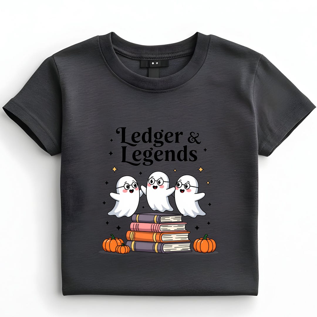 Funny Accountant Ghost T-shirt: Spooky Season Office Tee - Etsy UK