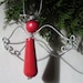Handmade Wire Angel Ornaments - Set of 8 - Etsy
