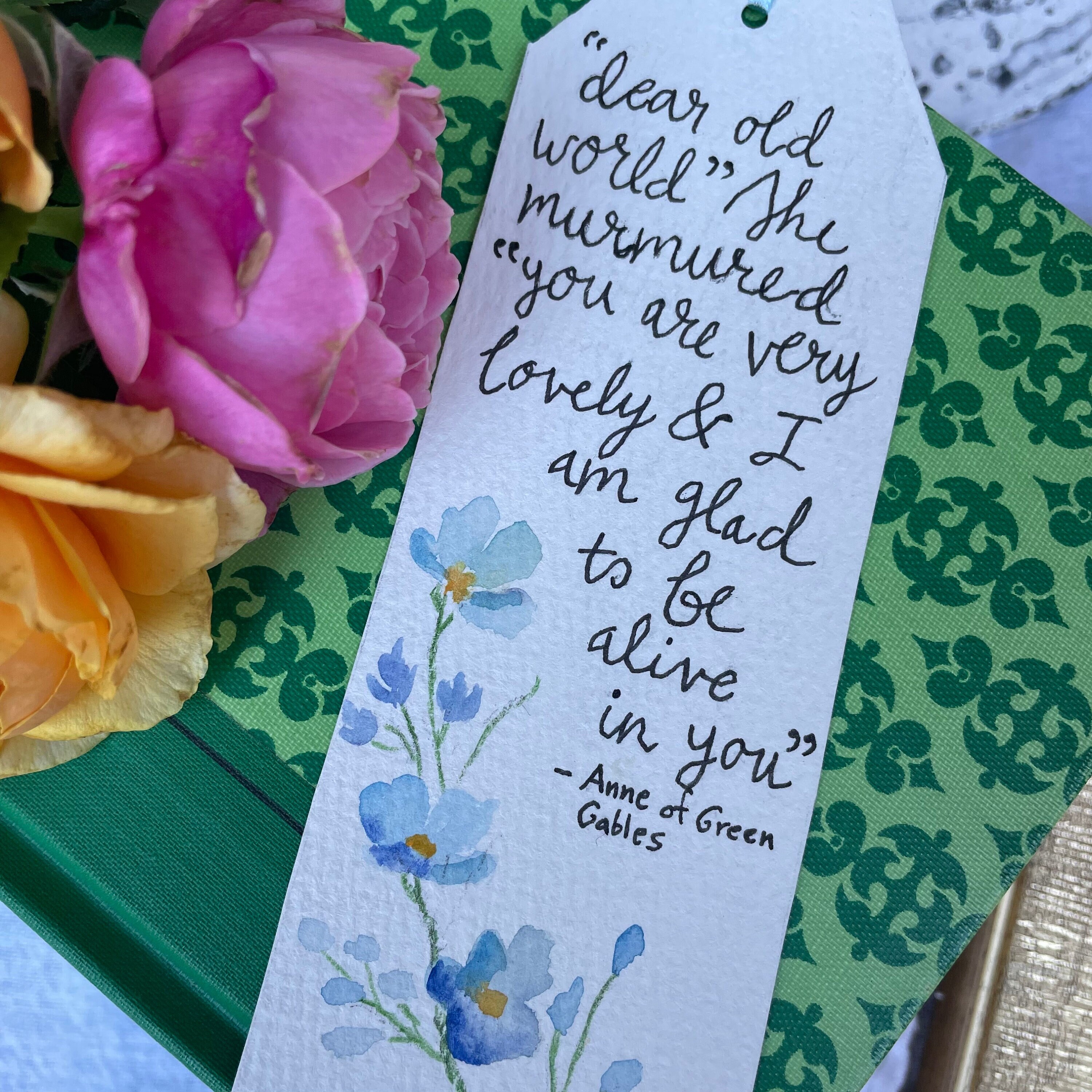 Anne of Green Gables Bookmark - Etsy