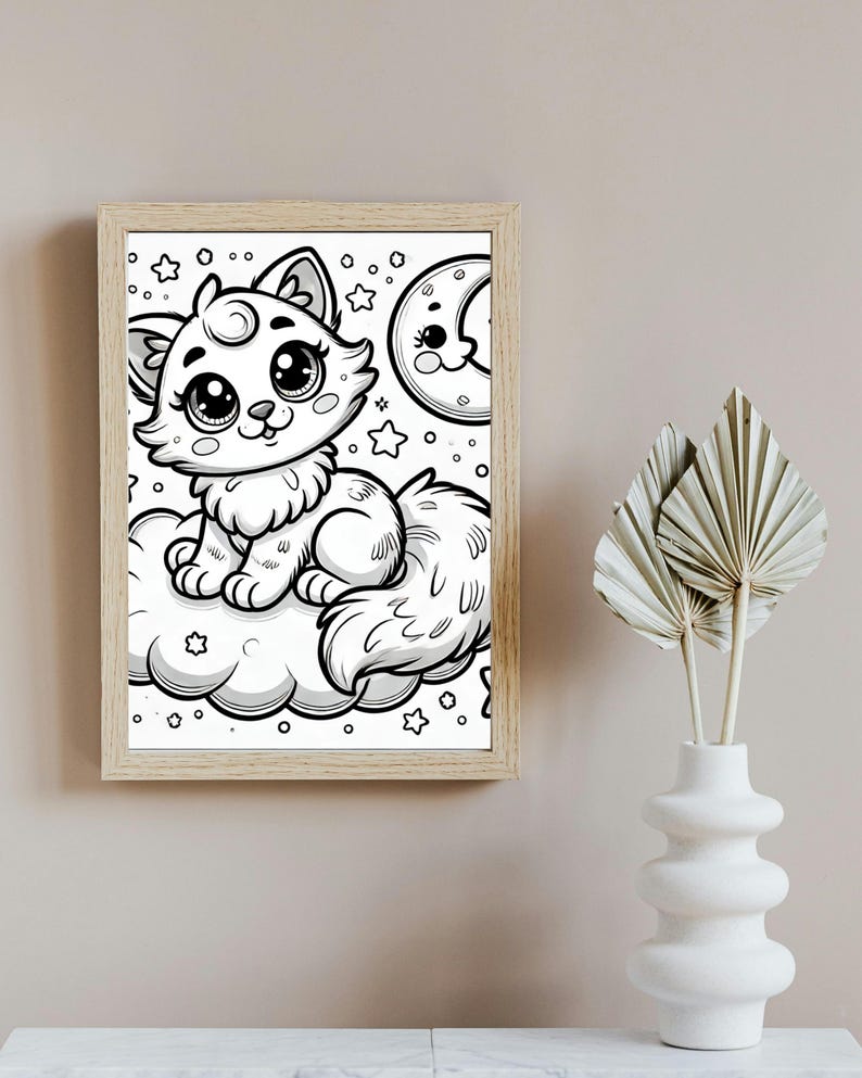 Happy Cartoon Puppy Coloring Page | Fun & Easy Printable for Kids ...