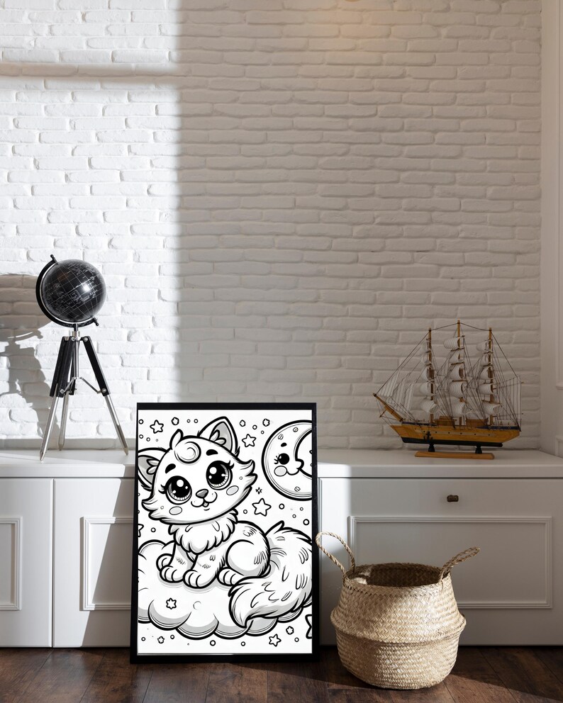Happy Cartoon Puppy Coloring Page | Fun & Easy Printable for Kids ...