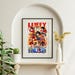 One Piece Printable Poster Wall Art Prints Japanese Anime Characters ...